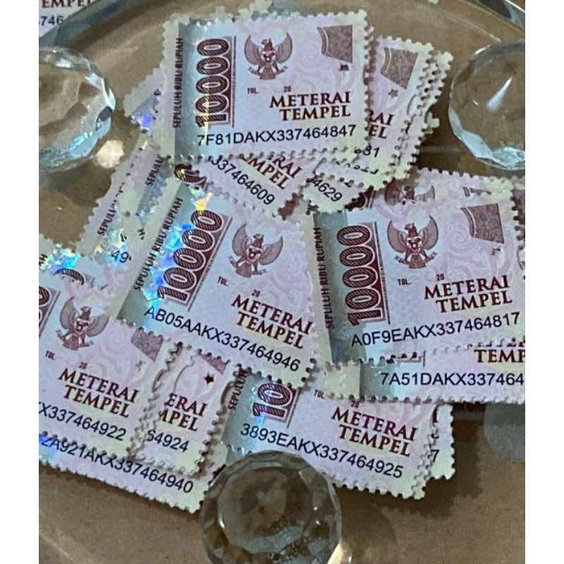 Jual materai 10000 | Shopee Indonesia