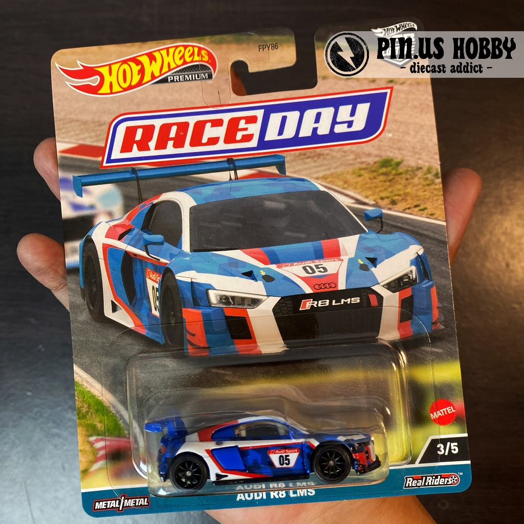 Jual HOT WHEELS PREMIUM AUDI R8 LMS RACE DAY ORIGINAL HOT WHEELS by ...