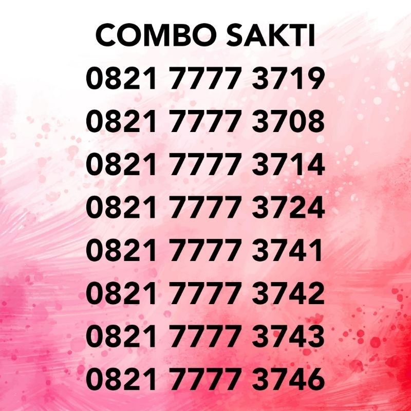 Jual No Cantik Simpati Seri 7777 Plus Combo Sakti atau Hot Promo ...