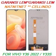 Jual LCD TOUCHSCREEN VIVO Y35 4G V2205 .2022 / Y33S V2109 BLACK PREMIUM ...