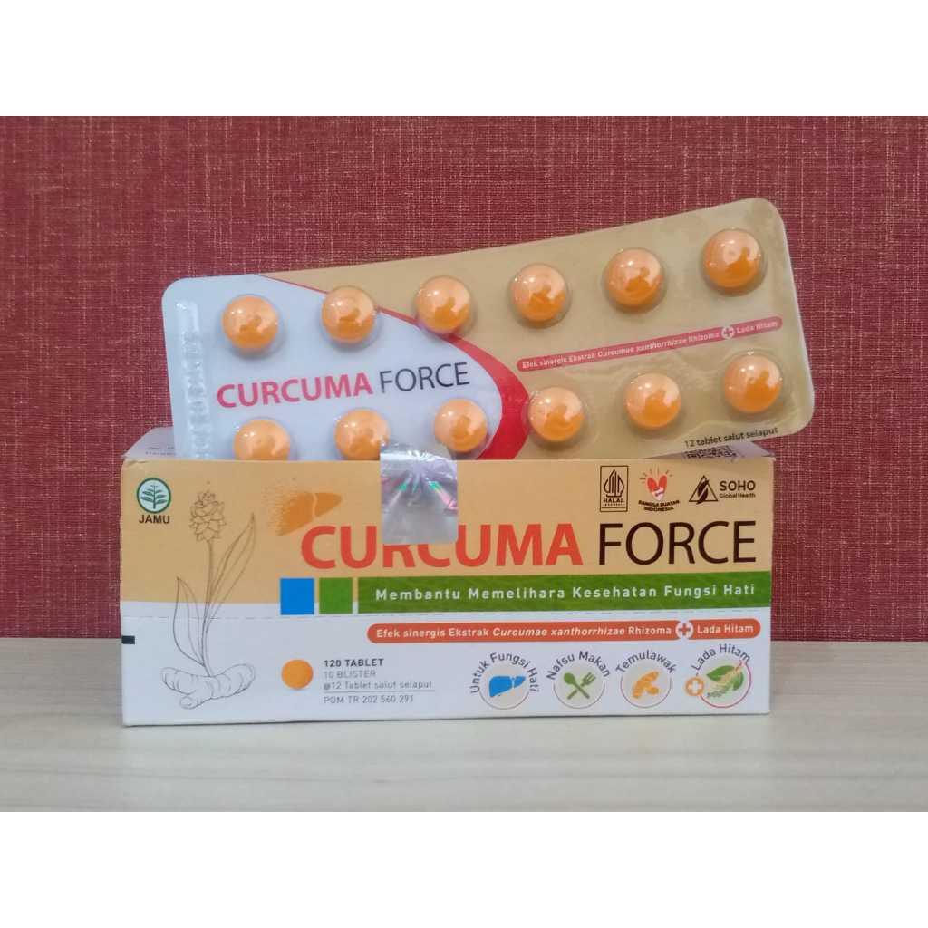 Jual CURCUMA FORCE TABLET | Shopee Indonesia