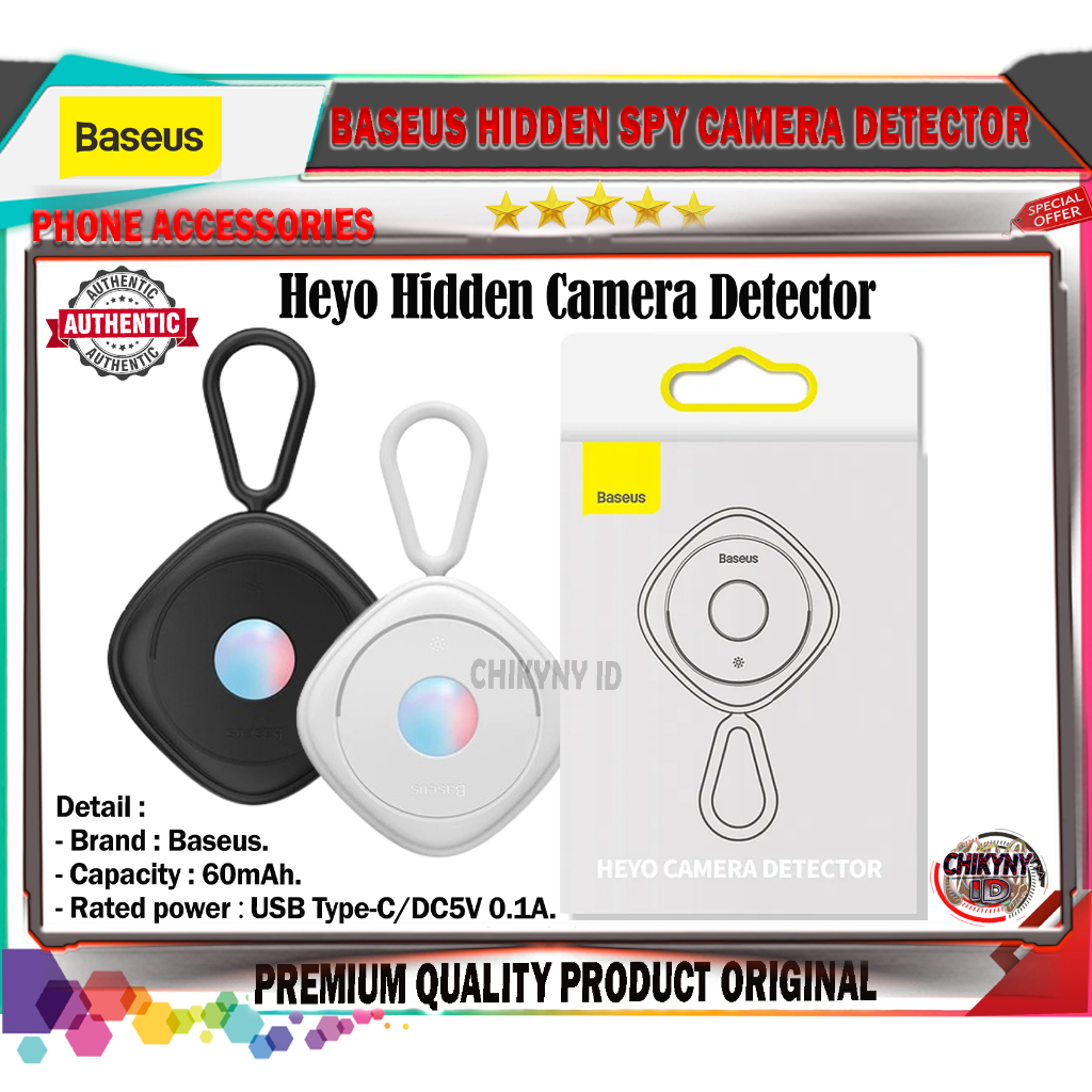 Jual BASEUS HIDDEN ANTI SPY CAMERA DETECTOR FOR HIDDEN MINI PORTABLE ...