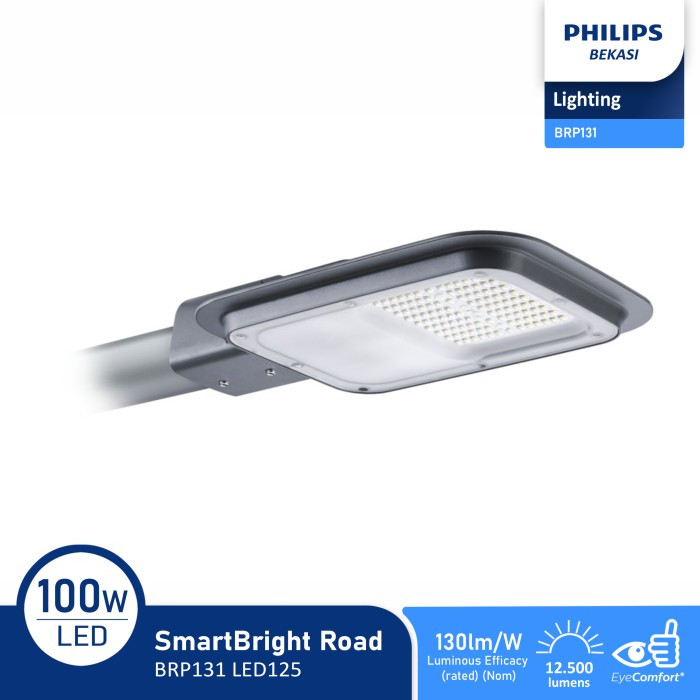 Jual PHILIPS BRP131 LED100/CW/NW 100W 220-240V DM GM SmartBright LED Road | Shopee Indonesia