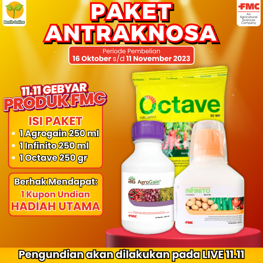 Jual PAKET ANTRAKNOSA/PATEK FMC Infinito 250 ml, Agrogain 250 ml ... Jual PAKET ANTRAKNOSA/PATEK FMC Infinito 250 ml, Agrogain 250 ml ...