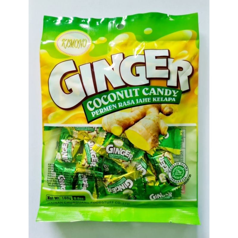 Jual PERMEN Jahe Kimono Ginger coconut candy | Shopee Indonesia