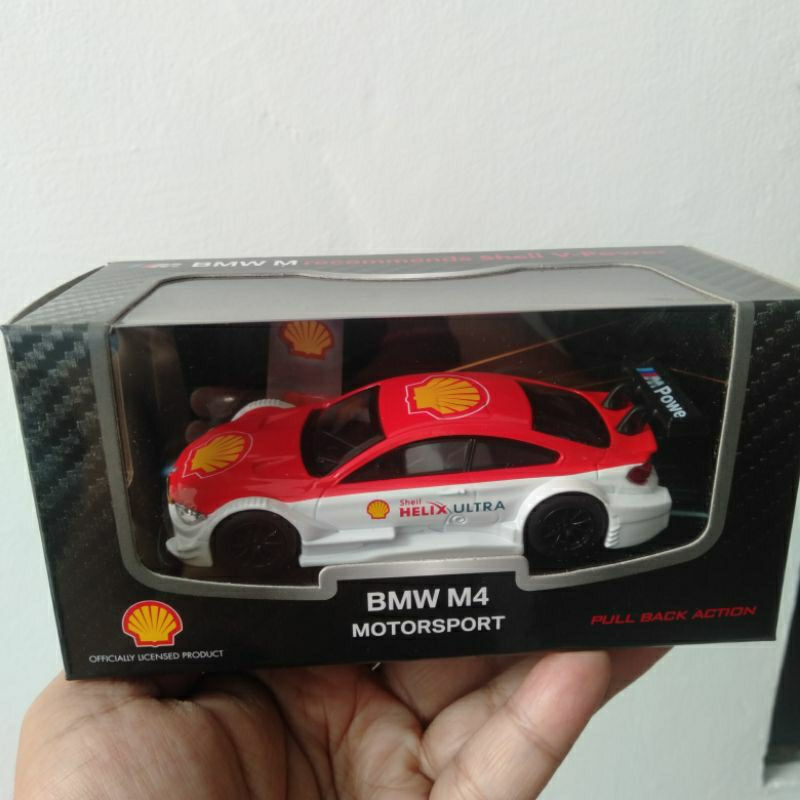 Jual BMW M4 motorsport shell V power 1:43 | Shopee Indonesia