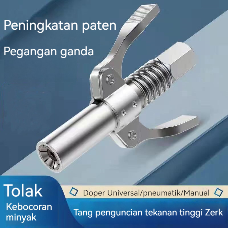Jual Grease Gun Pistol Gemuk Quick Release Mudah Digunakan Alat Kepala ...