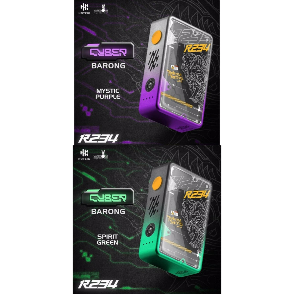 Jual Hotcig R234 Cyber Barong Edition Box Mod by Hotcig x Vape Boss ...