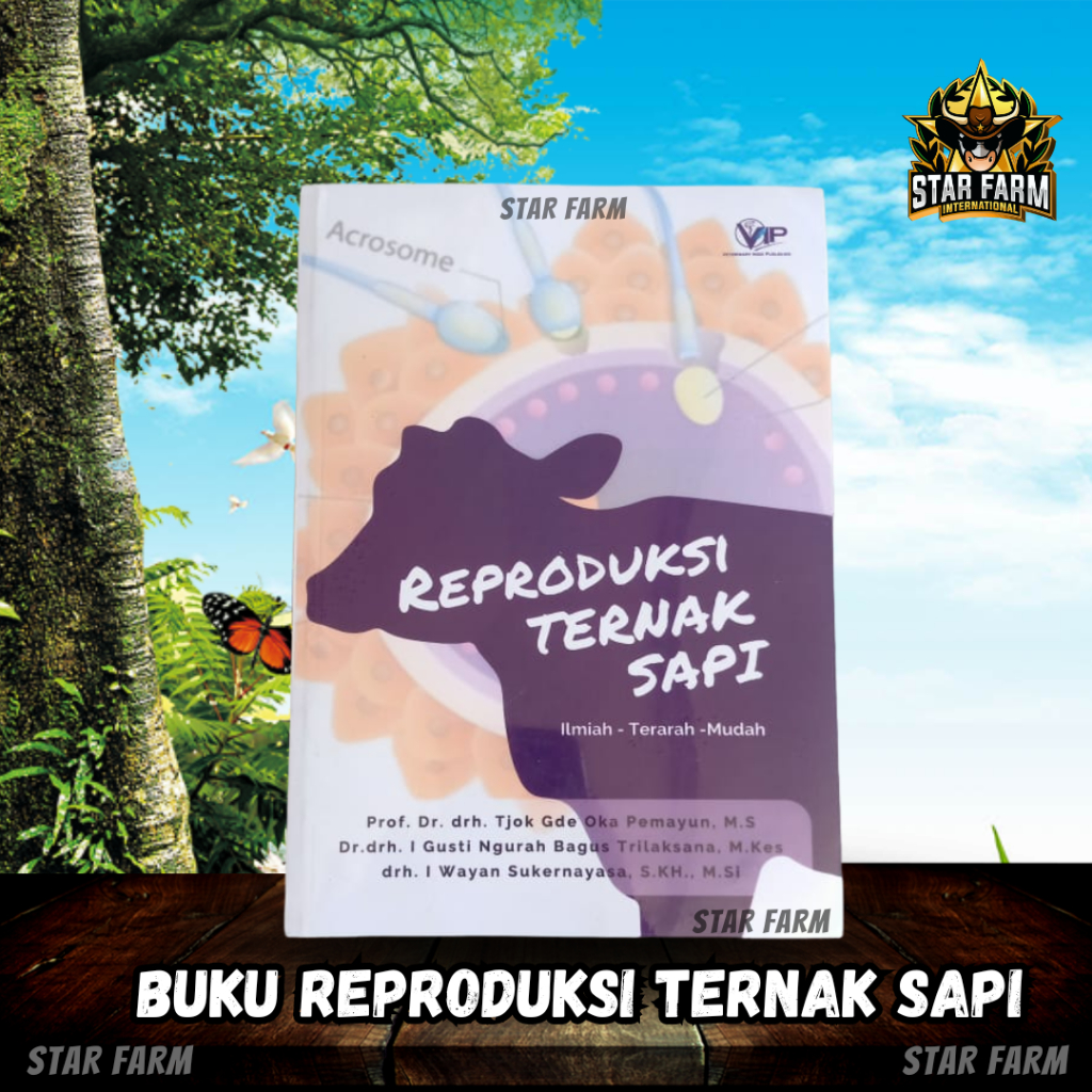 Jual Buku Reproduksi Ternak Sapi - Star Farm | Shopee Indonesia