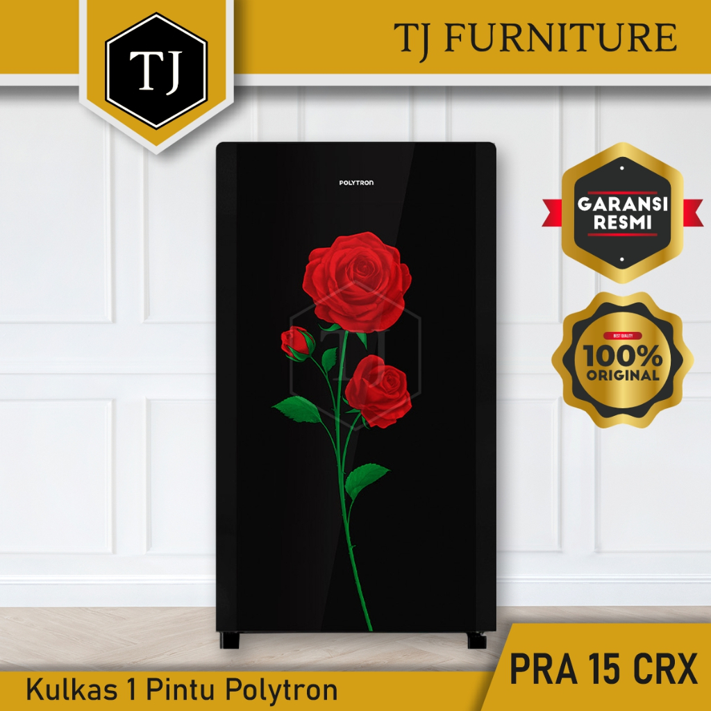Jual Kulkas 1 Pintu / Lemari Pendingin 150 Liter Polytron Belleza Varia ...