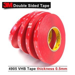 Jual 3M VHB 4905 CLEAR TAPE 6MM X 4.5M THICKNESS 0.5MM | Shopee Indonesia