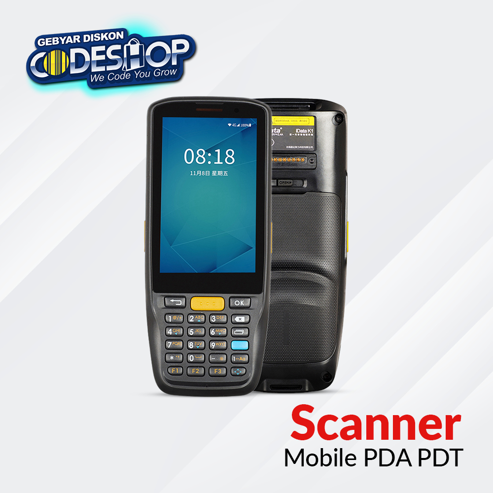 Jual iData K1s Mobile Barcode Scanner 2D PDT PDA Portable Data Terminal Android | Shopee Indonesia
