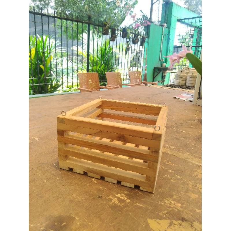 Jual Pot kayu untuk anggrek 20cm | Shopee Indonesia