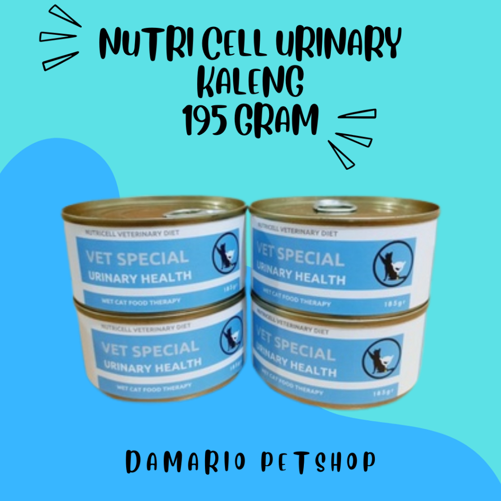 Jual NutriCell Vet Urinary Kaleng 185 gr Mirip Seperti RC Urinary ...