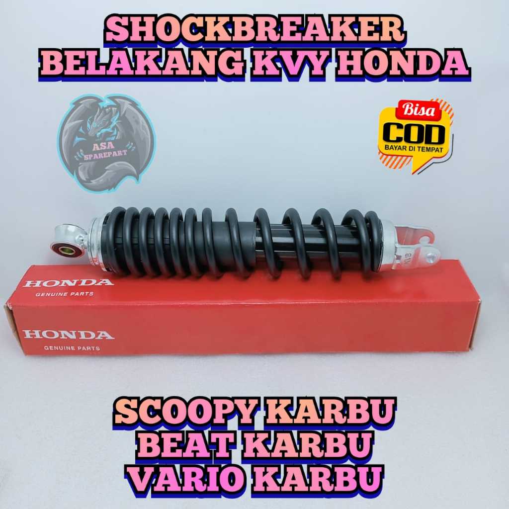 Jual Shock Belakang KVY / KVB Motor Honda BeAT Karbu , Scoopy Carbu ...