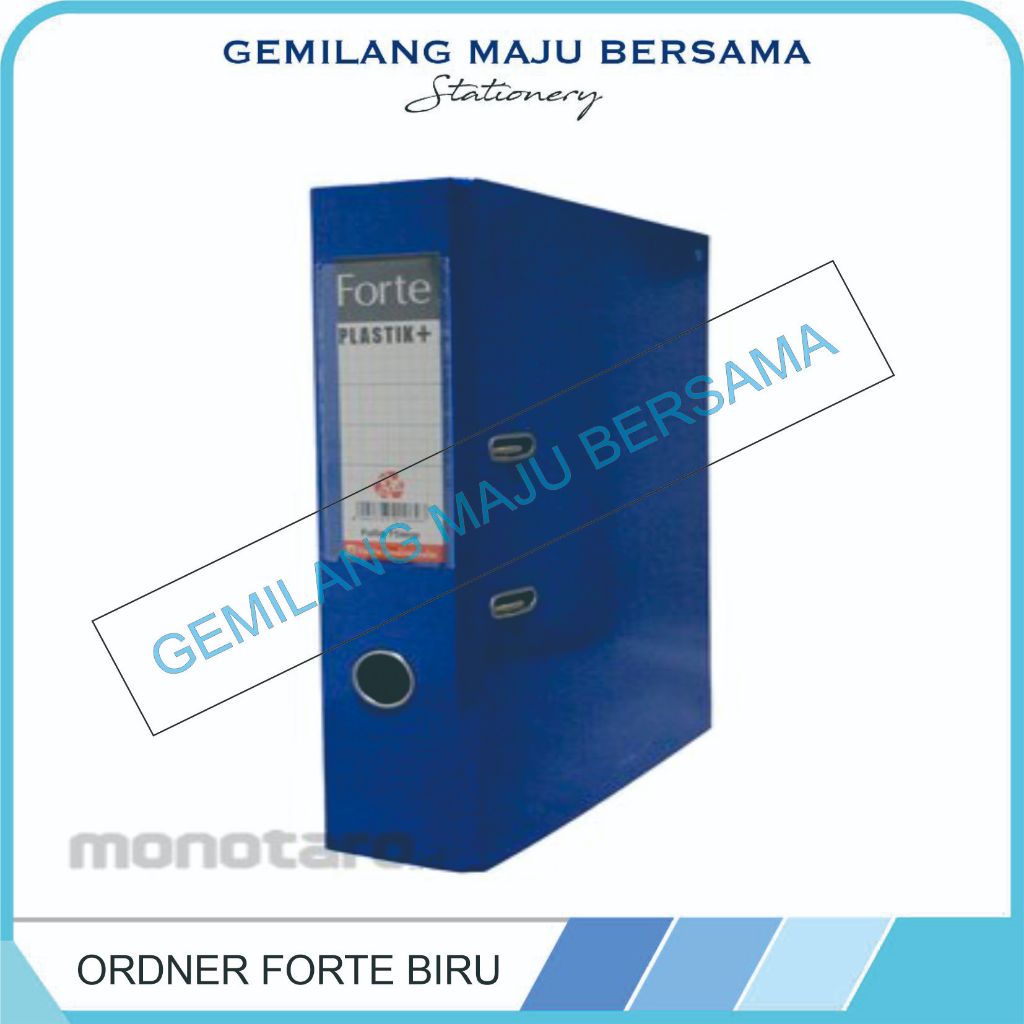 Jual Map File Ordner Odner FORTE PLASTIK F4 75MM (BIRU / KUNING) | Shopee Indonesia