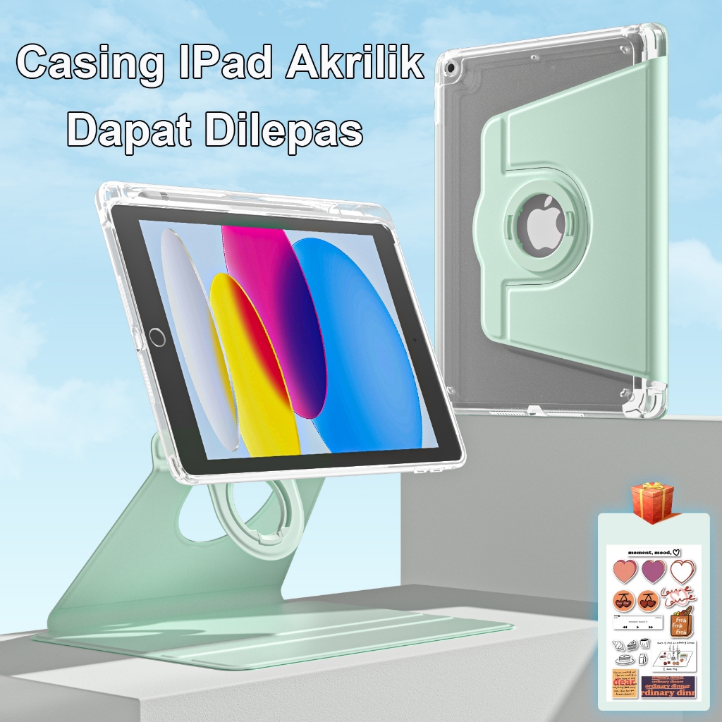 Jual Detachable Acrylic Casing IPad Upgraded Case For IPAD Gen9 Gen8 ...