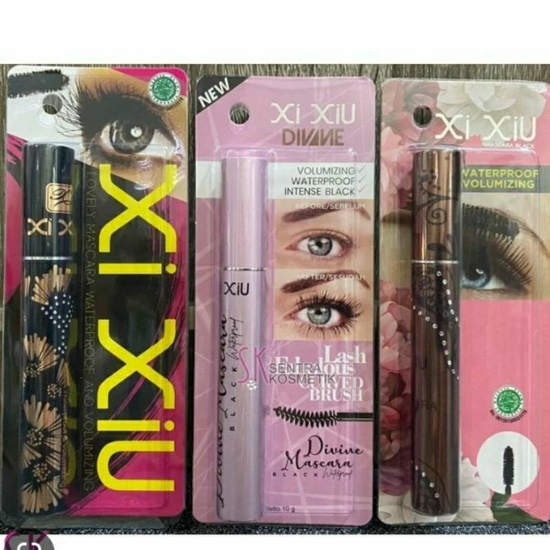 Jual maskara / mascara xixiu waterproof halal dan BPOM | Shopee Indonesia