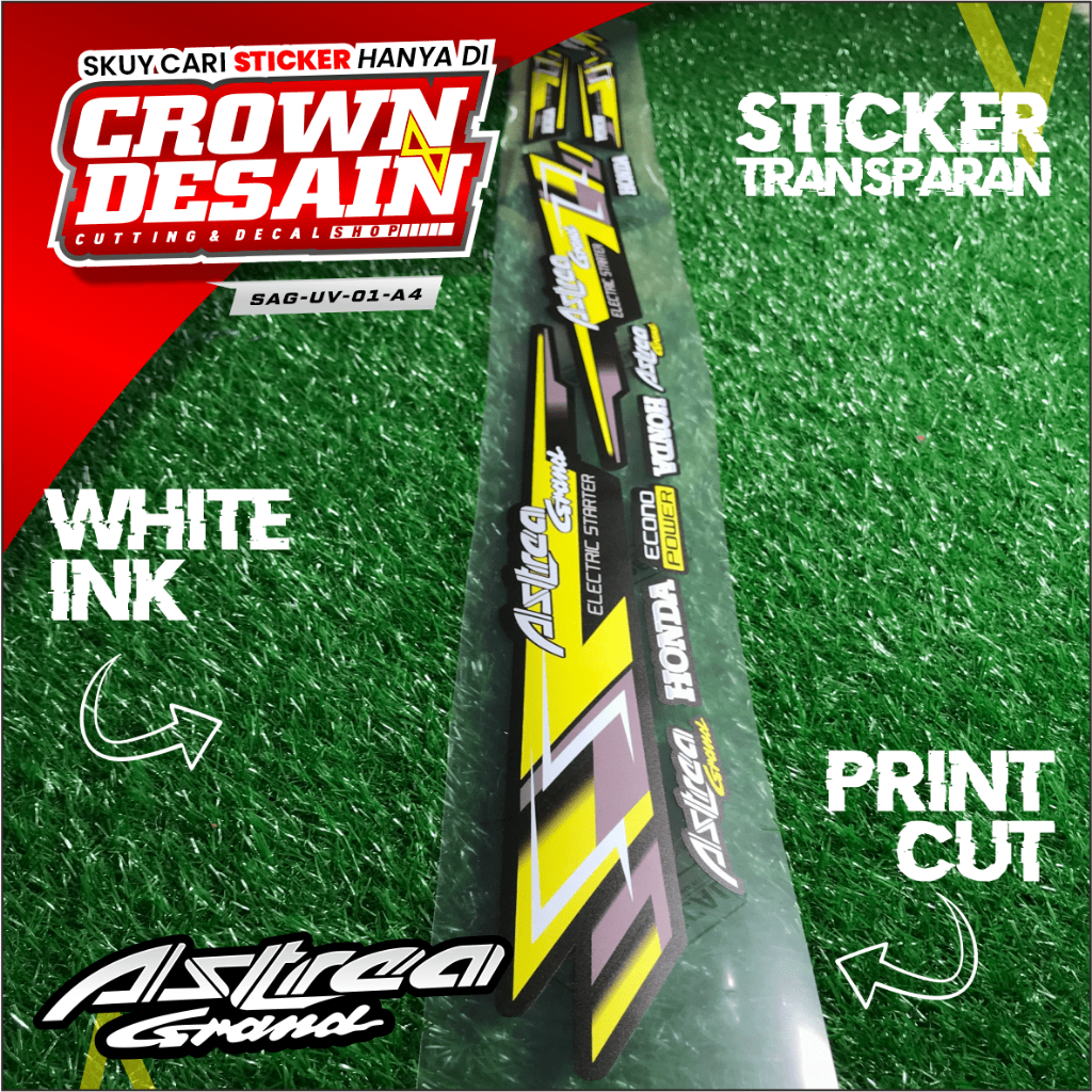 Jual Stiker Striping Grand Astrea Transparan Maxdecal - Striping Motor ...