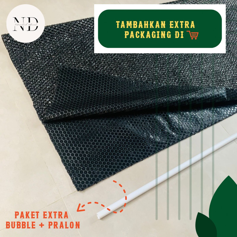 Jual EXTRA PACKAGING TAMBAHAN BUBBLE DAN PERALON | Shopee Indonesia