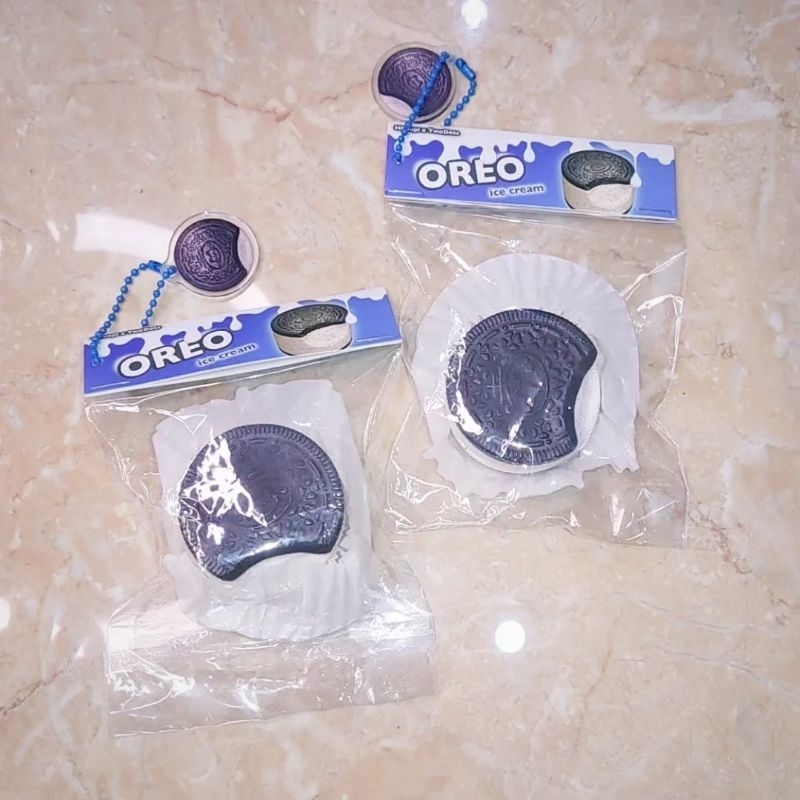 Jual OREO ice cream (versi putih) squishy soft & slow | Shopee Indonesia