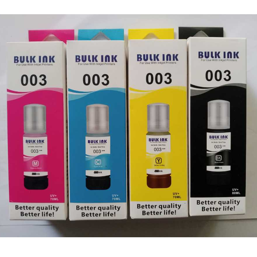 Jual Tinta Epson 003 Original L3110 L3210 L3150 L5190 L1110 L3101 L3100 ...