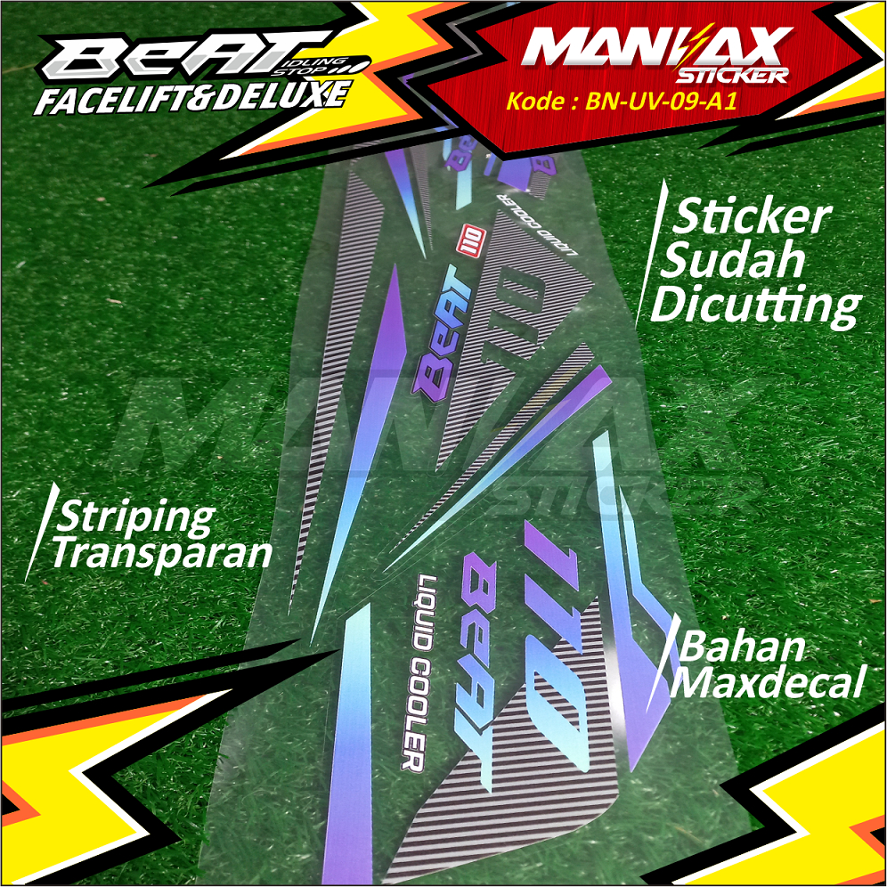 Jual STIKER STRIPING UV TRANSPARAN BEAT STREET NEW BEAT DELUXE TAHUN ...