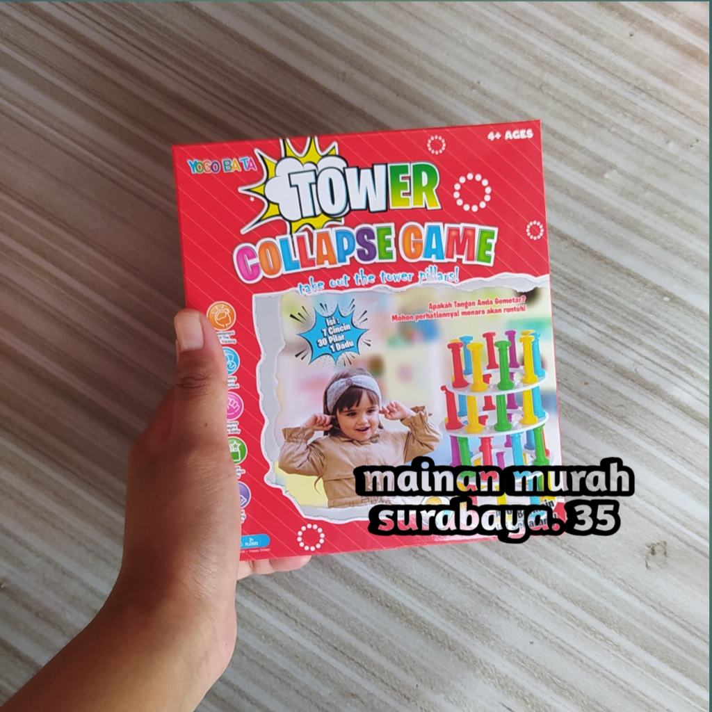 Jual Mainan Tower Collapse Game YG 8 | Mainan Motorik Anak Istana ...