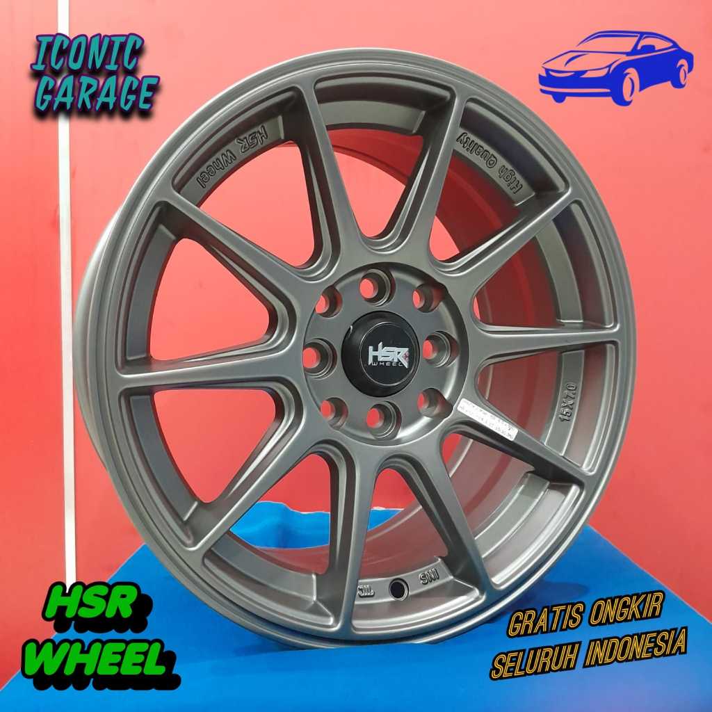 Jual velg celong HSR SHINJUKU ring15 mobil brio,avanza,xenia,jazz,yaris,agya,ayla, dll | Shopee ...