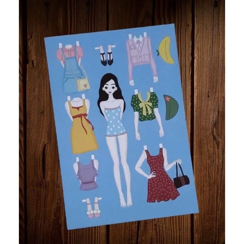 Jual KIYOWO BP BPAN//ORANG ORANGAN//PAPER DOLL//MAINAN KERTAS//MAINAN JADUL | Shopee Indonesia