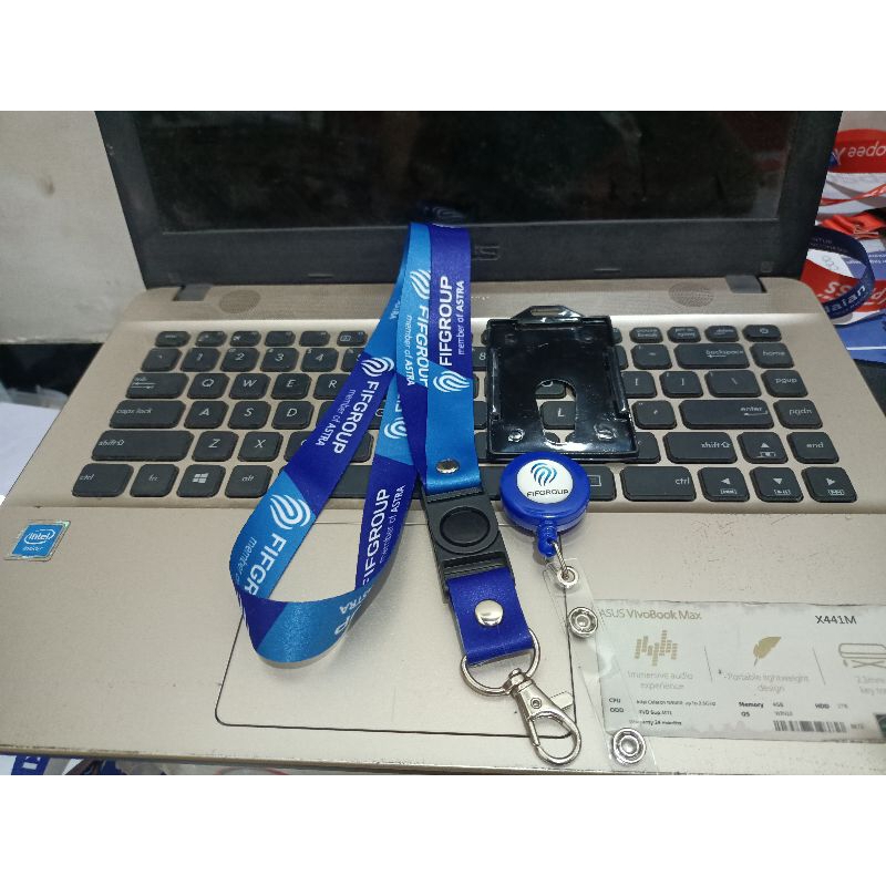 Jual Lanyard / Tali id card Fif Group (READY STOCK) Terrbaruu harga ...