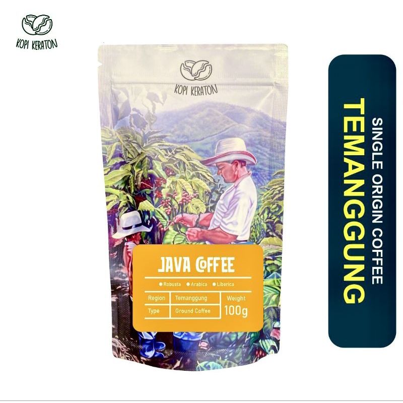 Jual KERATON Java Robusta Temanggung 100 gram | Shopee Indonesia