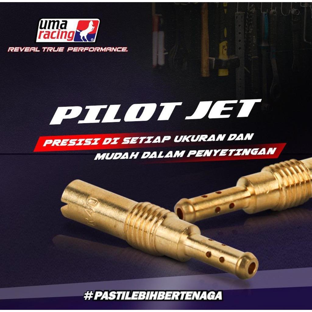 Jual PILOT JET UMA RACING PWK PWL PE TIGER UKURAN GENAP MULAI 26 SAMPAI ...