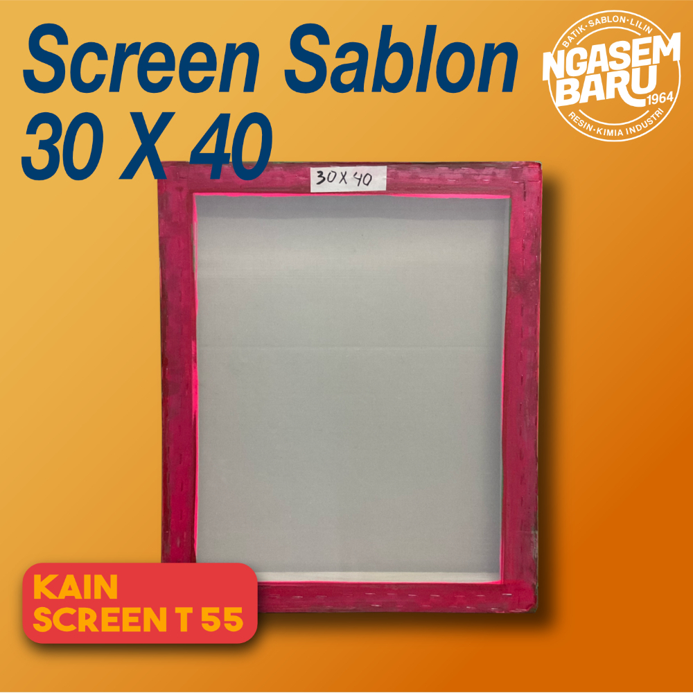 Jual Screen Sablon 30x40-Kain Screen | Shopee Indonesia