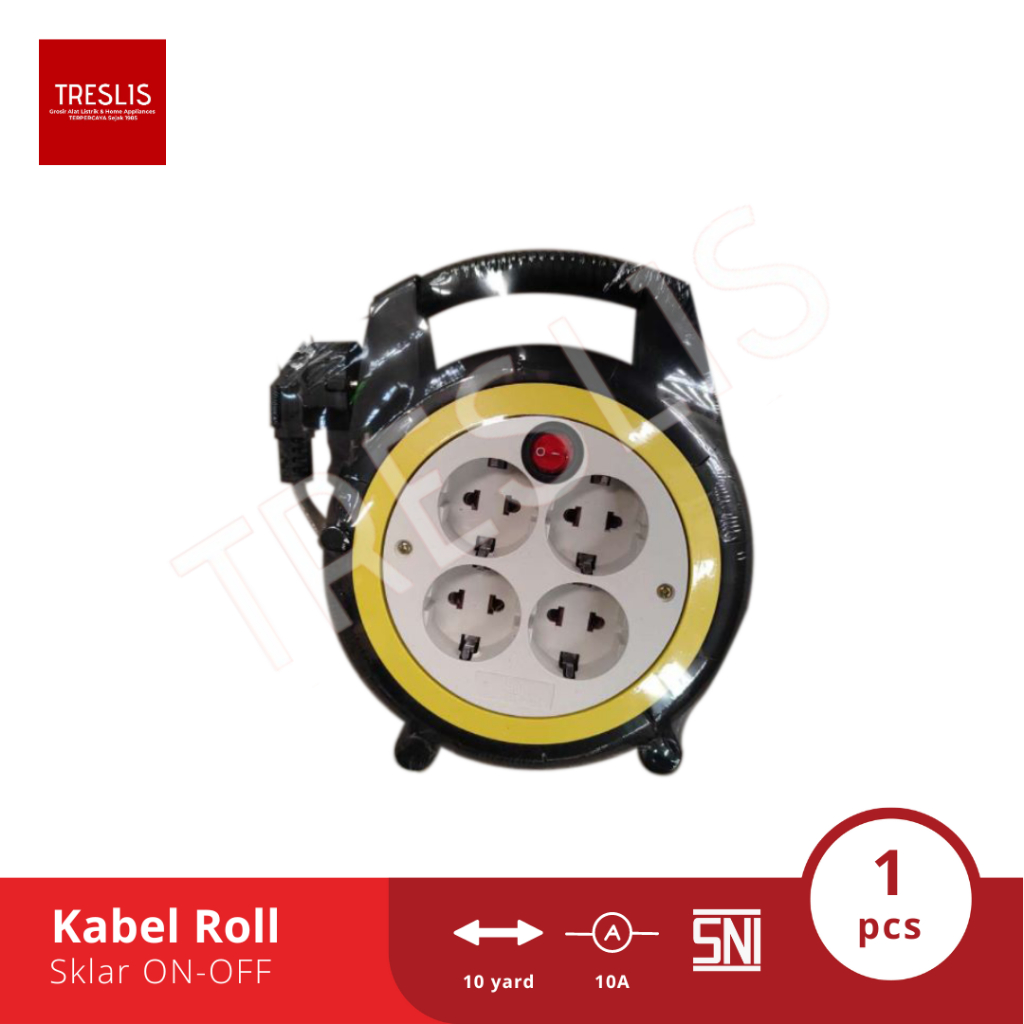 Jual Roll kabel 10 yard 15 yard colokan listrik kabel roll | Shopee ...