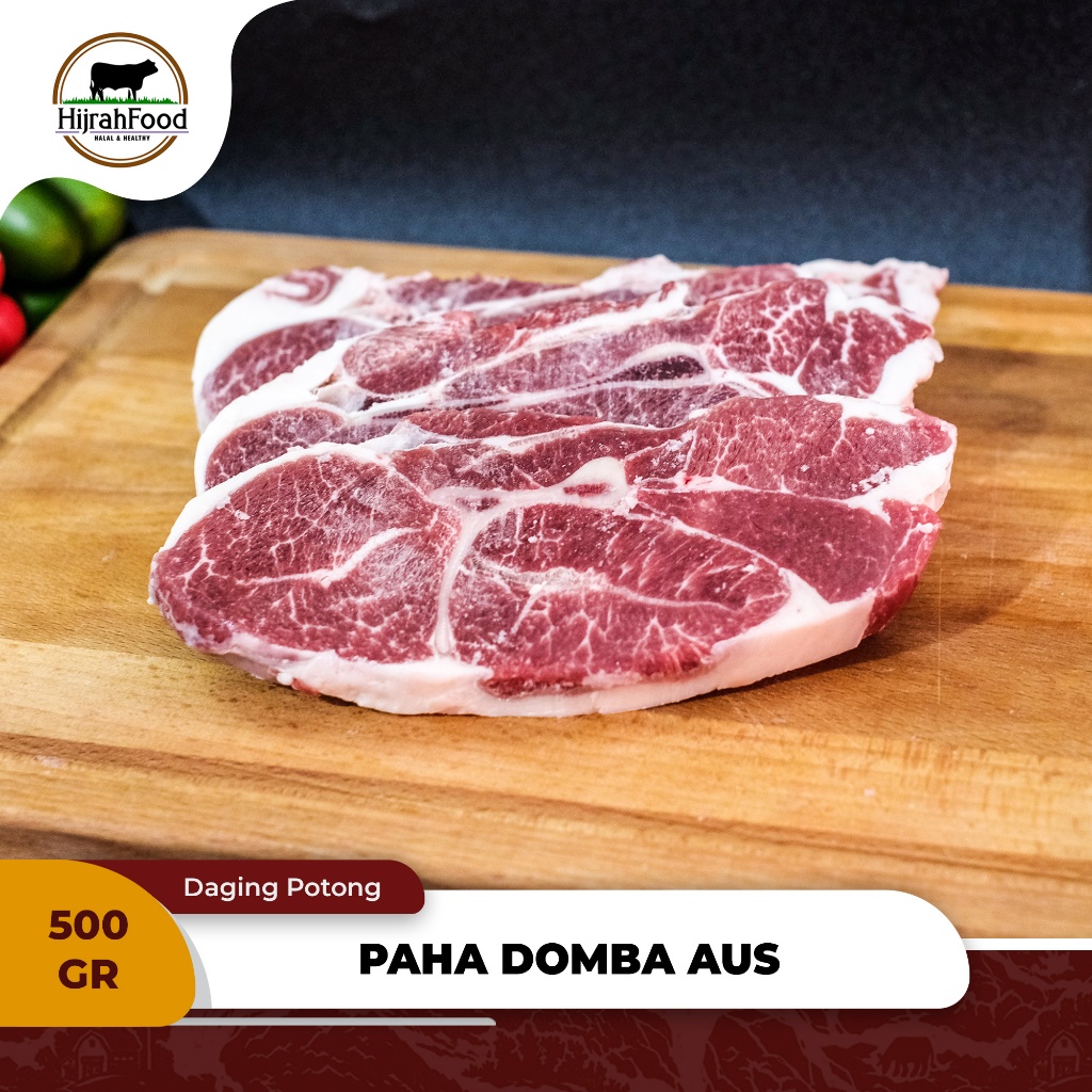 Jual Hijrahfood Daging Paha Domba Bertulang | Mutton Leg Meat Bone-In ...