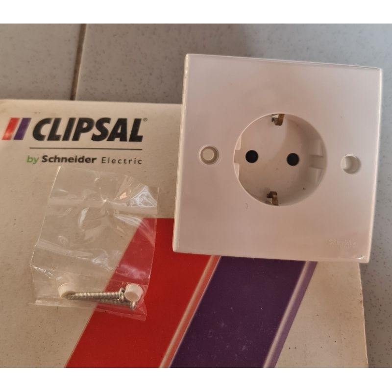 Jual Stop Kontak - Socket Outlet 1 Gang - Schneider (Clipsal) Type S ...