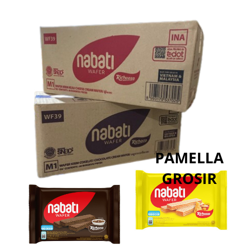 Jual Nabati Wafer Richeese 2000 ( 1 Dus = 60 Pcs ) | Shopee Indonesia