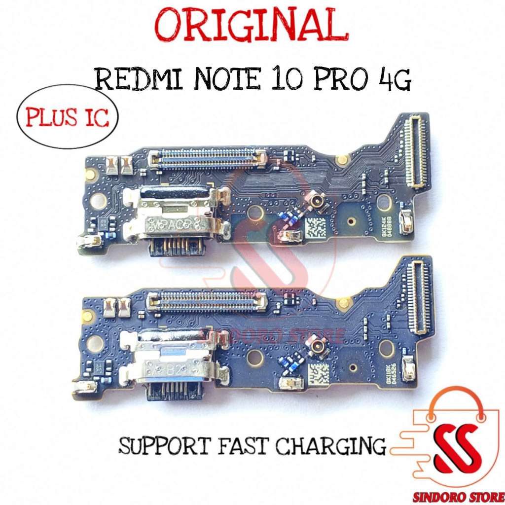 Jual Konektor Charger Xiaomi Redmi Note 10 Pro 4G USB Papan Cas Ori ...