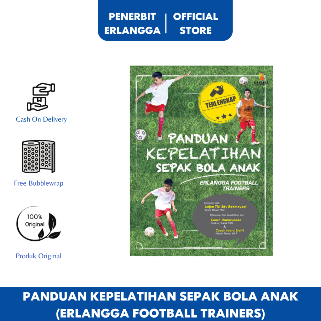 Jual REFERENSI GURU: PANDUAN KEPELATIHAN SEPAK BOLA ANAK -ERLANGGA | Shopee Indonesia