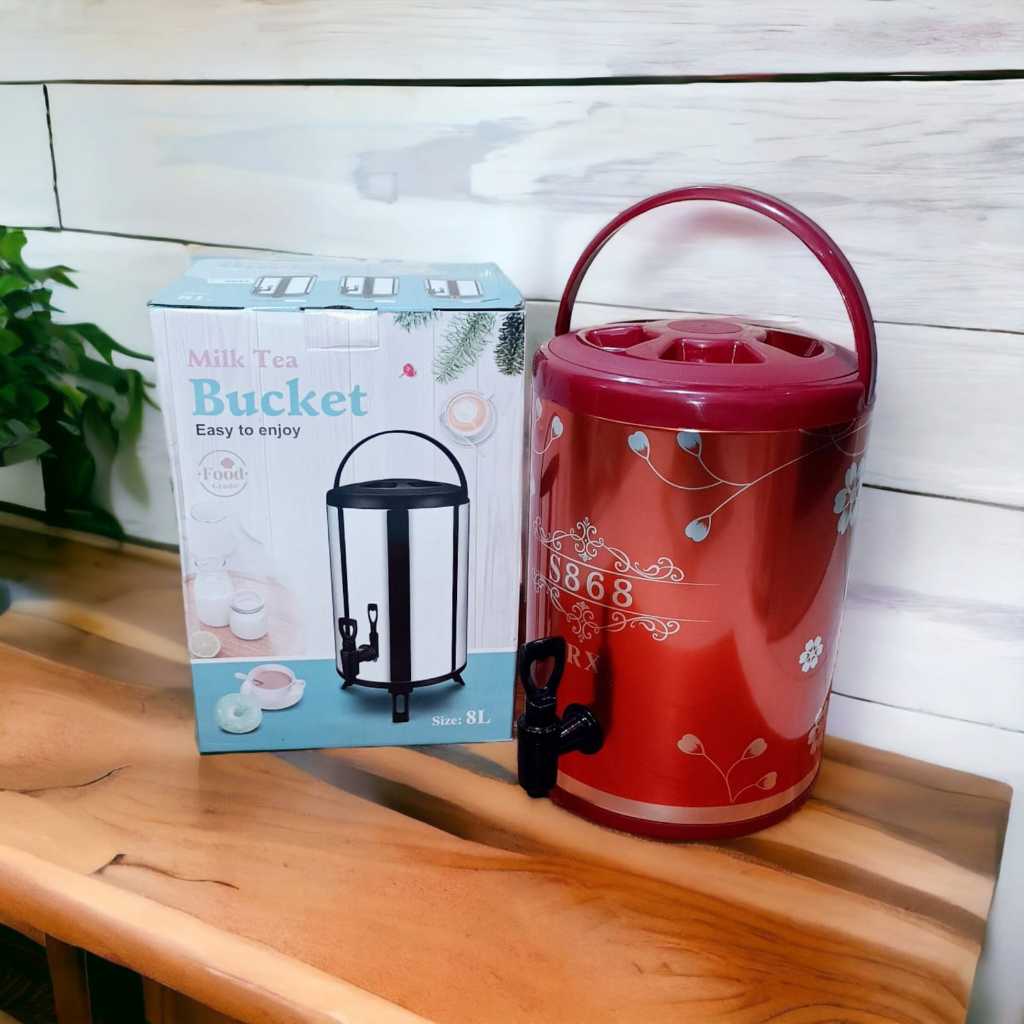 Jual Water Jug Dispenser Teh Kopi Susu Milk Tea Bucket 8 10 12 Liter ...