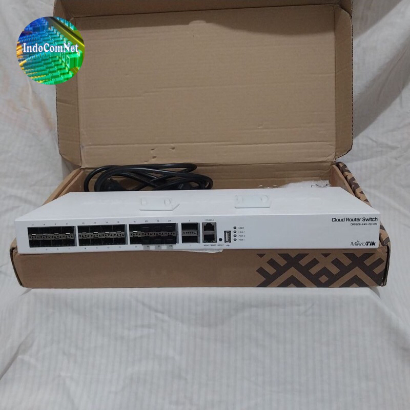 Jual Mikrotik CRS326-2S+2Q+RM Cloud Router Switch Switch CRS326 24S+ 2Q ...