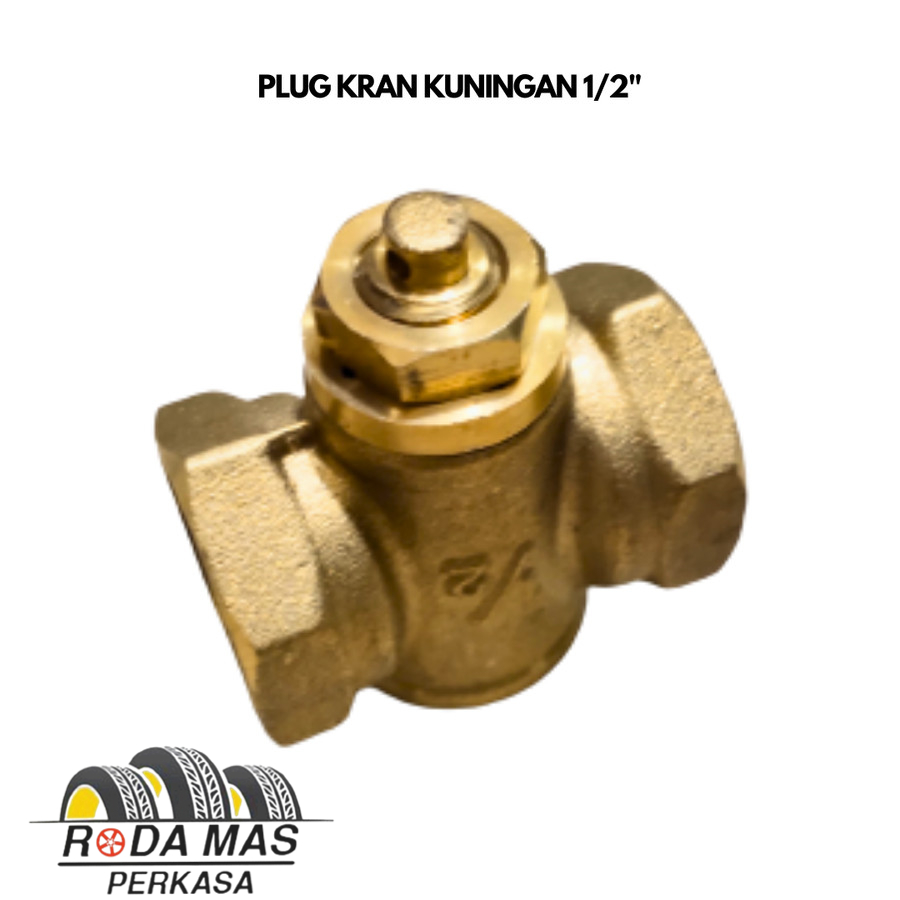 Jual Plug Valve Kuningan 1/2" Inch Plug Stop Kran Air Ball Valve Brass 1/2 RMP | Shopee Indonesia