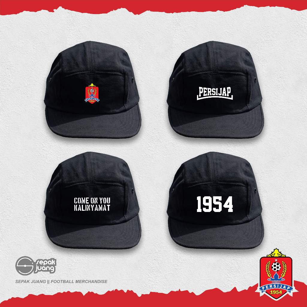 Jual Topi Five Panel Persijap Jepara / Topi DX-18 ROP3 / Laskar ...