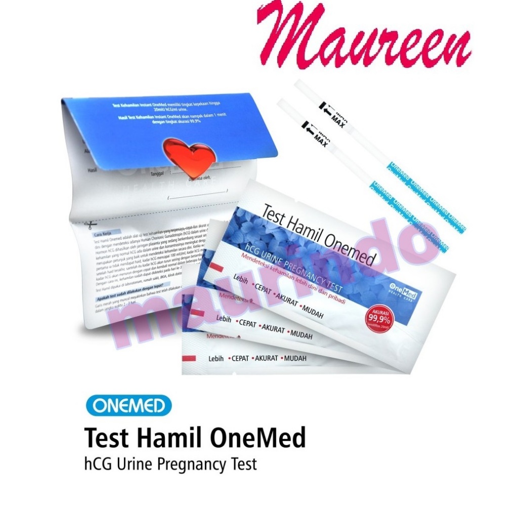Jual [COD] Onemed Tes Hamil / Test Pack / Alat Tes Kehamilan 1pcs ...