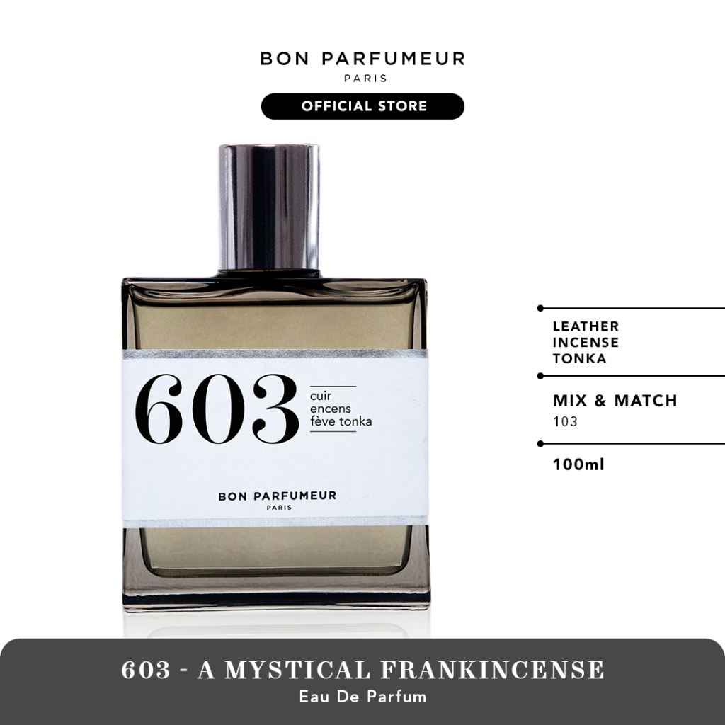 Jual Bon Parfumeur - 603: Leather, Incense, Tonka EDP | Shopee Indonesia