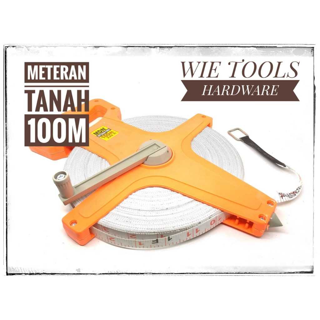 Jual Meteran 100 - Meteran Tanah 100 Meter - Meteran Tancap 100 Meter ...