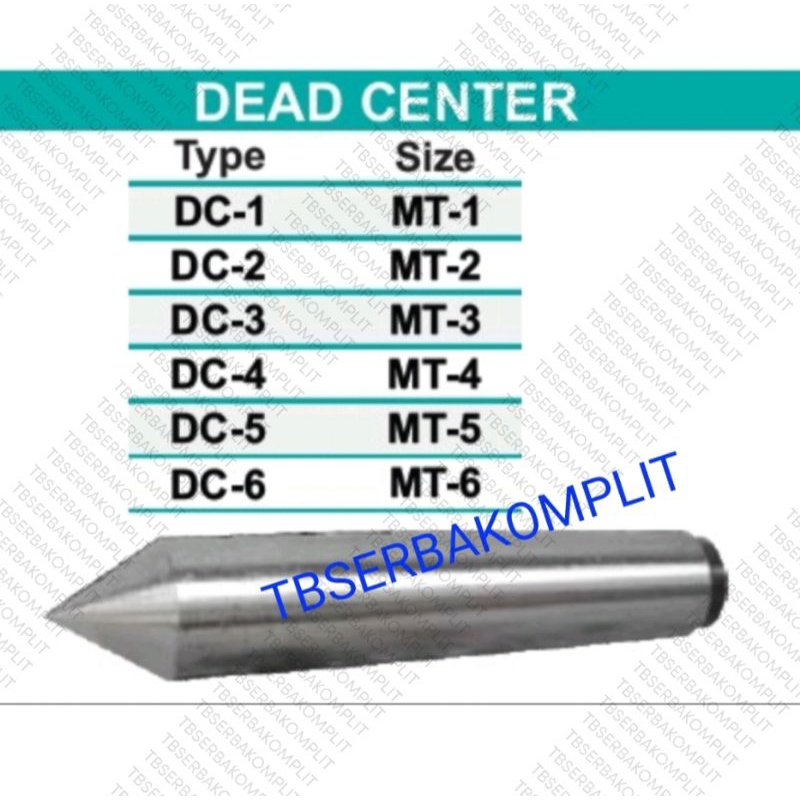 Jual Dead Center - Wipro MT1 / MT2 / MT3 / MT4 Lathe Bubut Mati MT-1 MT-2 MT-3 MT-4 DC-1 DC-2 DC ...