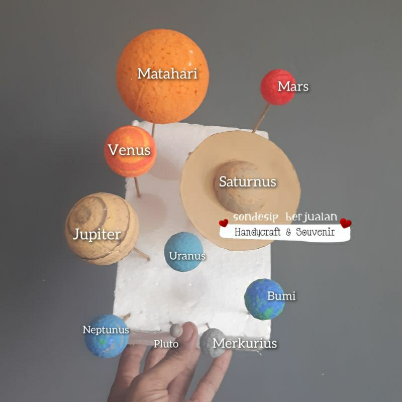 Jual PLANET TATA SURYA & GERHANA STYROFOAM | Shopee Indonesia