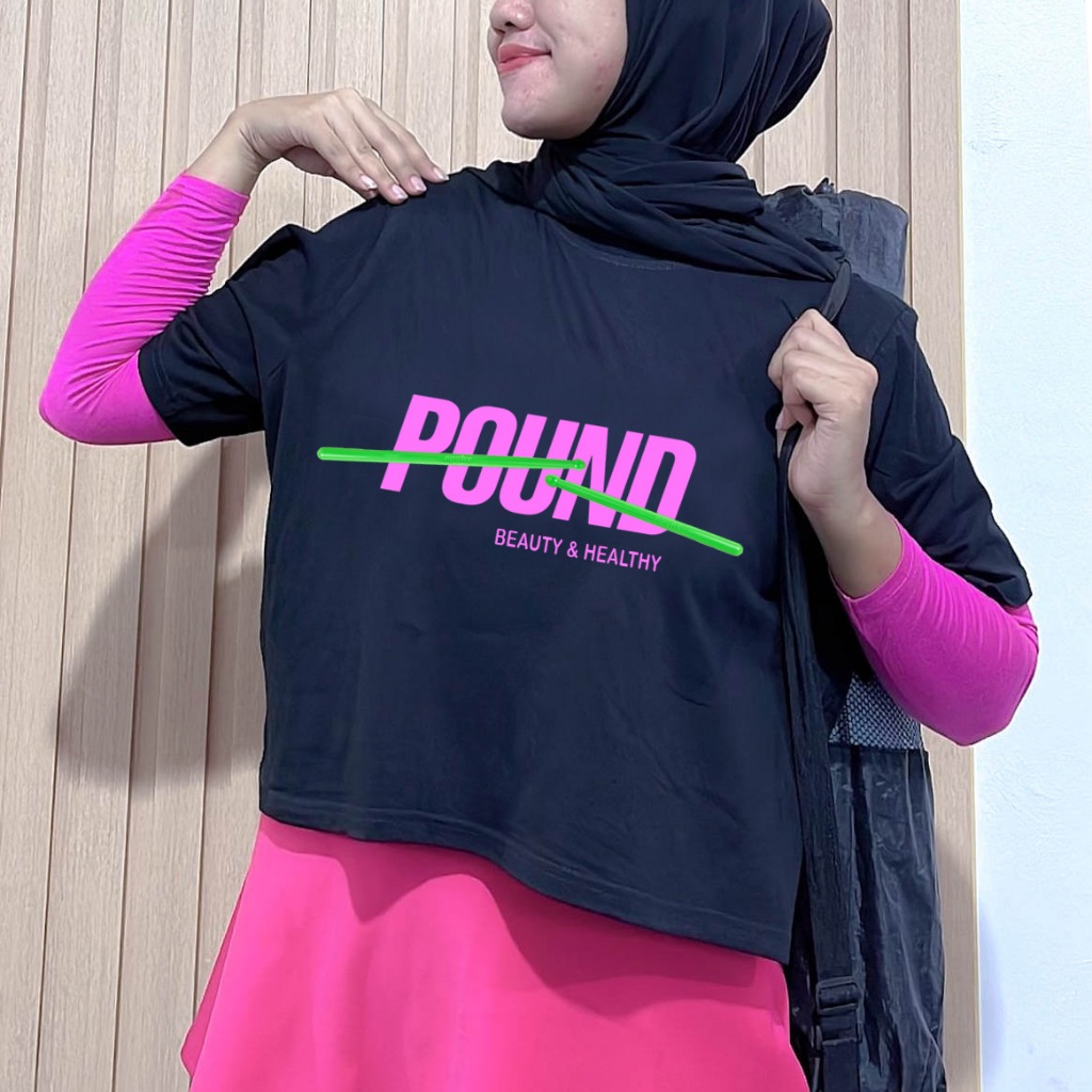 Jual BAJU POUNDFIT WANITA | KAOS POUNDFIT SENAM WANITA | Shopee Indonesia